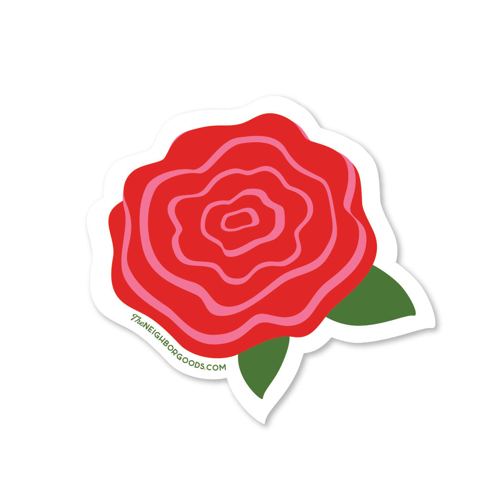 Rose Sticker - The Neighborgoods