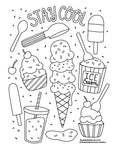 Stay Cool Coloring Page - The Neighborgoods