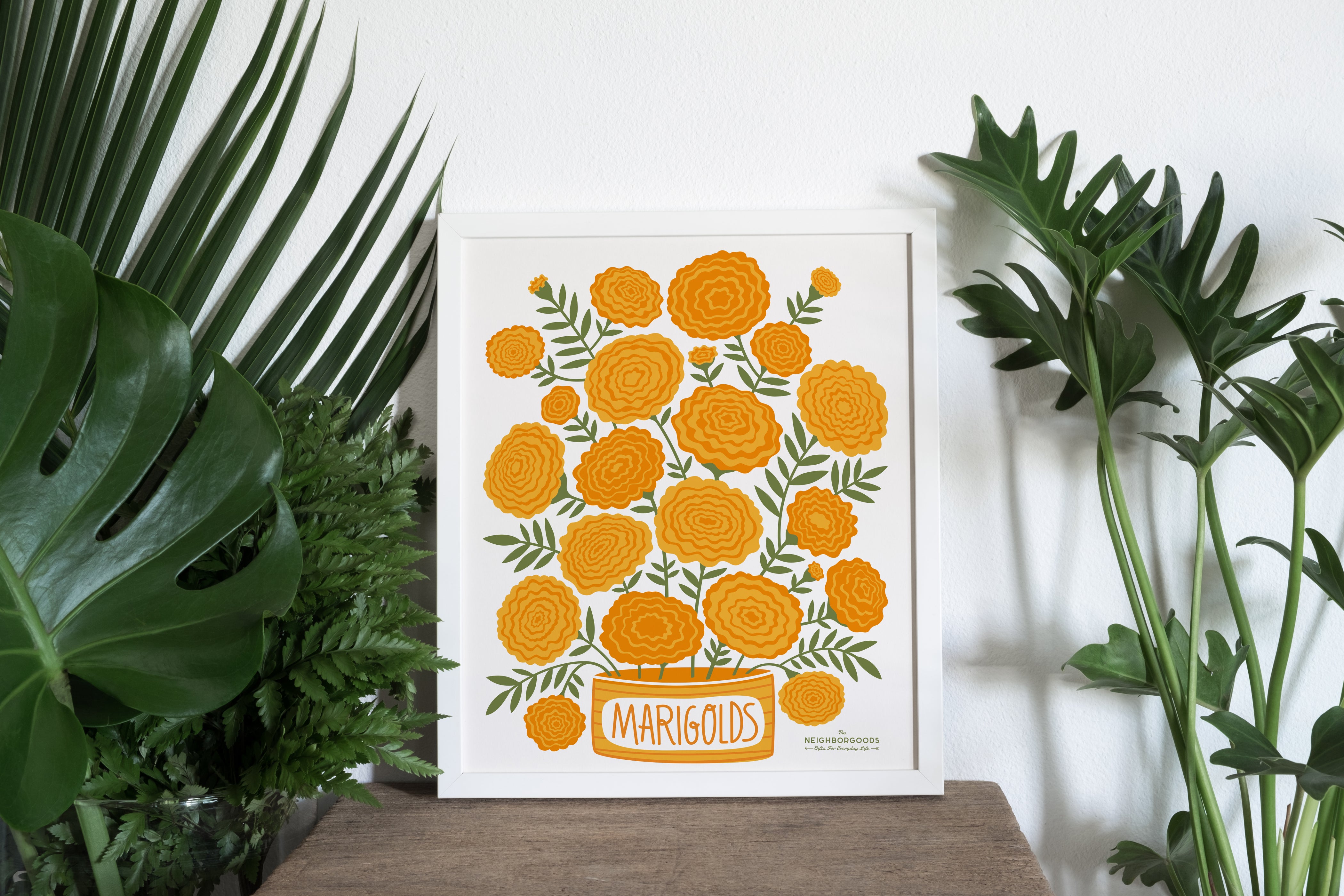 Marigold Art Print - The Neighborgoods